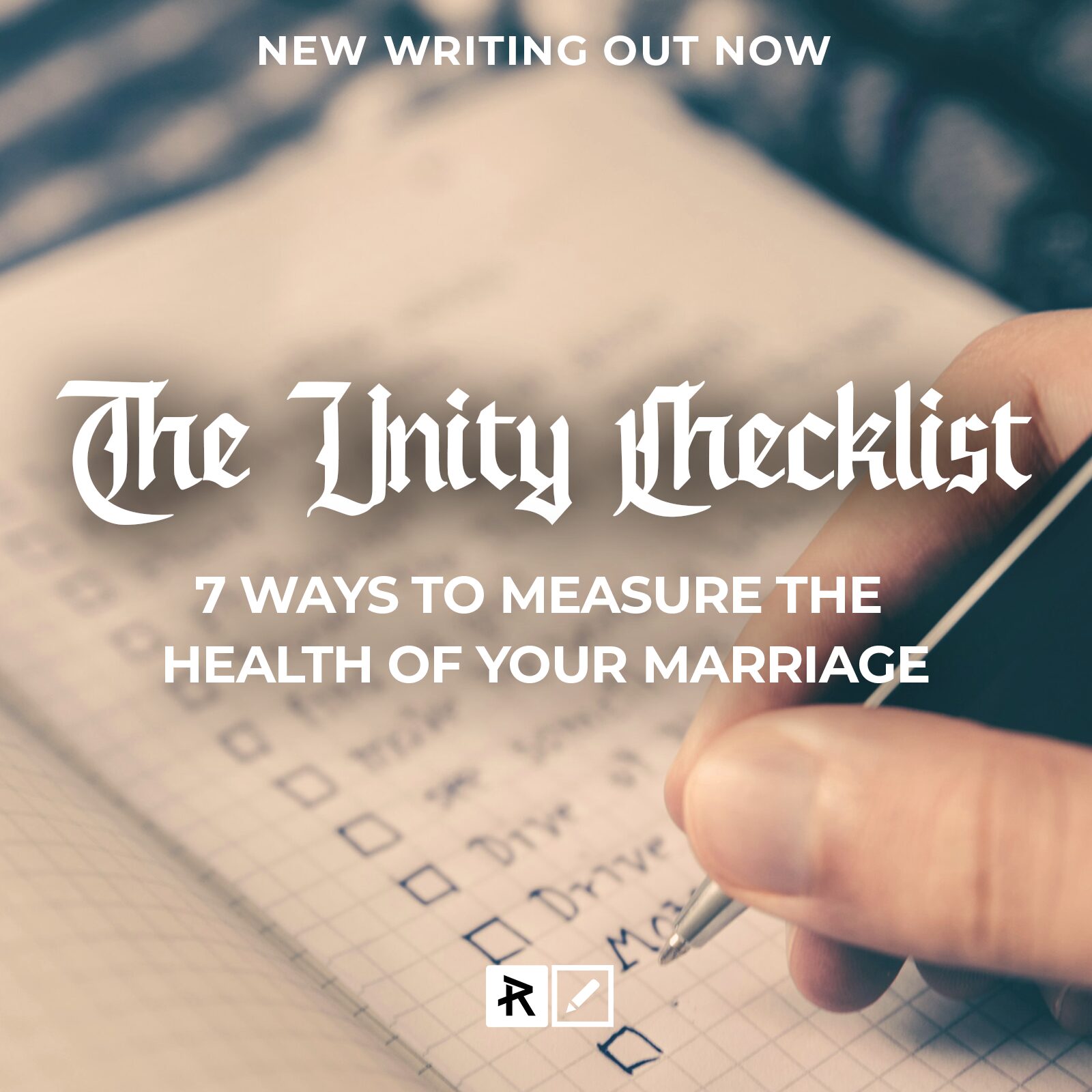 NEW WRITING: THE UNITY CHECKLIST – REMNANT